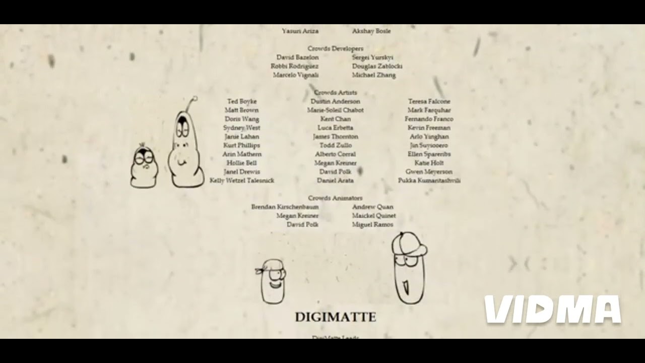 Créditos De Larva La Película (Version De Disney Junior Disney XD Y ...