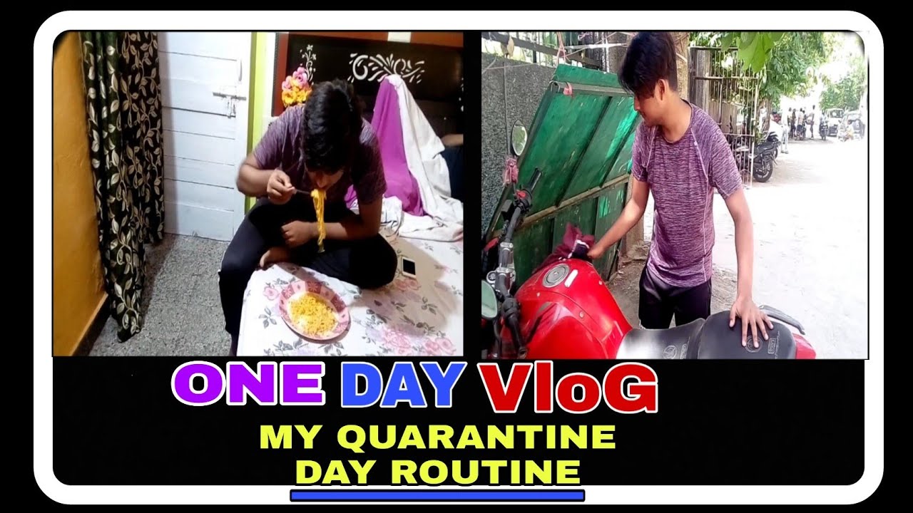 MY QUARANTINE DAY ROUTINE DHRUV BENIWAL || ONE DAY ROUTINE YOUTUBE ONE ...