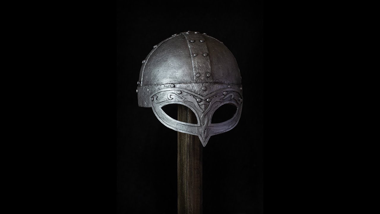 DIY Viking Helmet with Paper Mache Clay. - YouTube