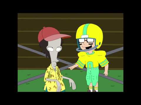 American Dad - Steve covered with a slimy substance - YouTube