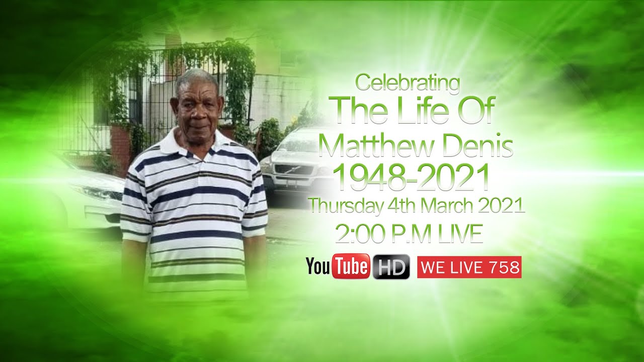 Celebrating The Life Of Matthew Denis - YouTube
