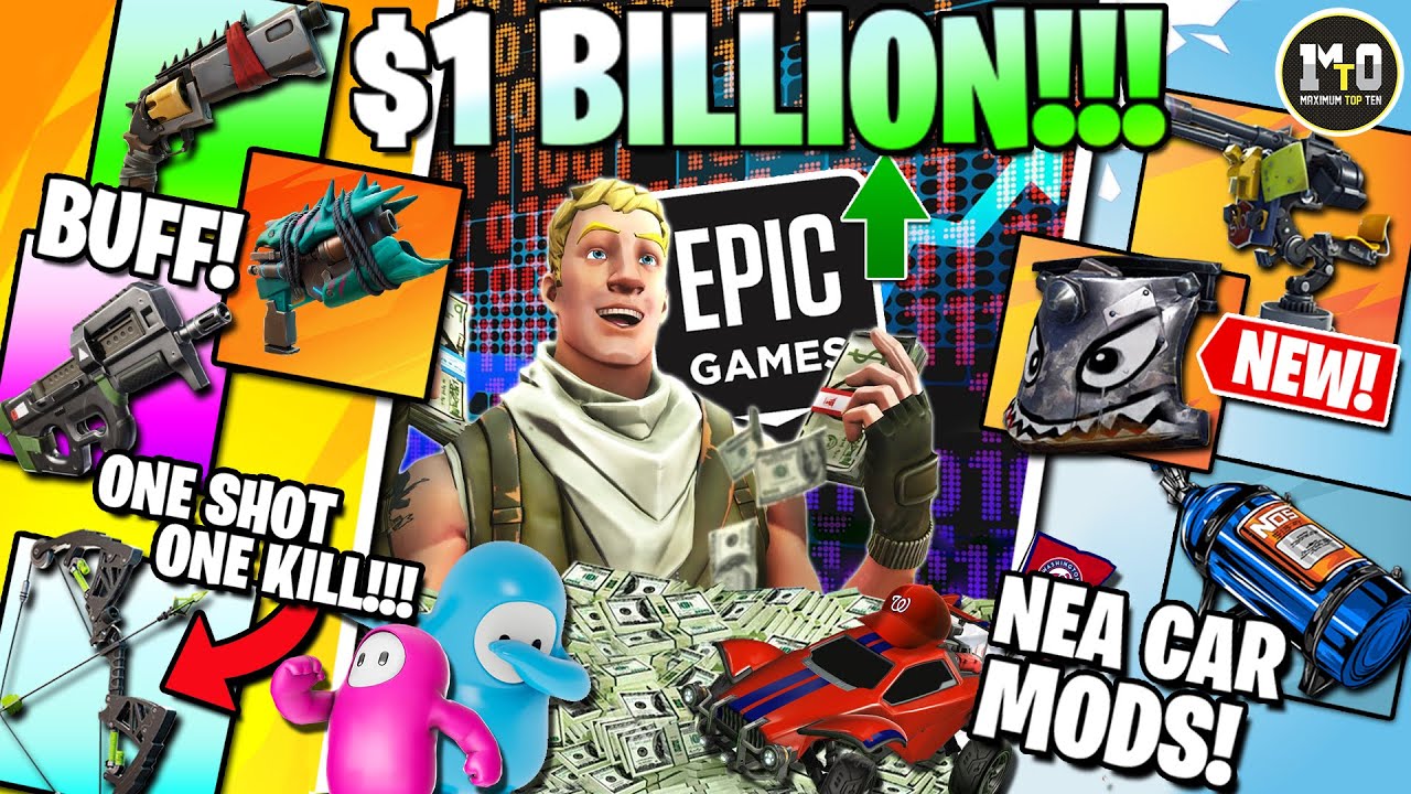 $1 ΔΙΣΕΚΑΤΟΜΜΥΡΙΟ ΓΙΑ ΤΟ FORTNITE... 👀💲 ΑΛΛΑΓΕΣ ΣΕ ΟΛΑ ΤΑ ΟΠΛΑ ΚΑΙ ΝΕΑ ...
