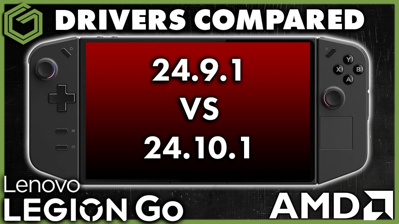 Legion Go - AMD Stable Driver Comparison - YouTube