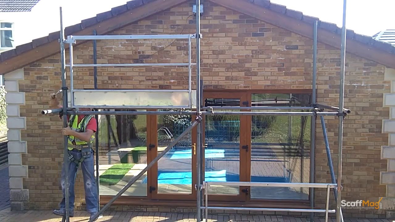 New Advanced Guard Rail From Lynch Scaffolding System - YouTube