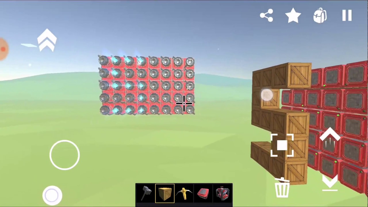 Sensor camera and thruster screen - Super Scrap Sandbox (Evertech ...