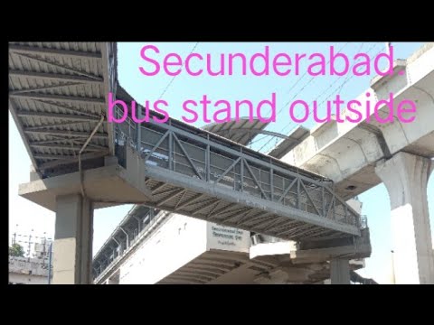 Secunderabad bus stand outside - YouTube