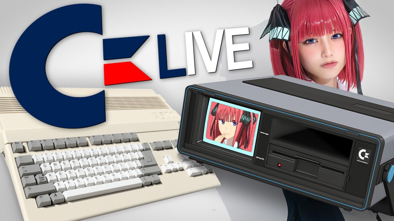 Commodore Unboxing LIVE - Amiga 500 Commodore 64 - La posta di MVVblog ...