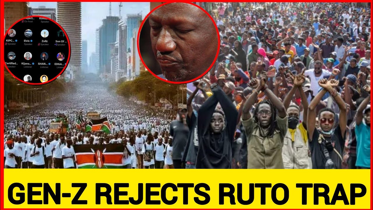 GEN-Z rejects Ruto twitter space invitation~sends a bombshell statement ...
