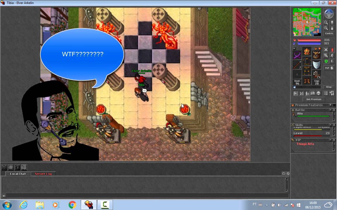 Caves cyclops Carlin e Thais - Level 15~30 ou mais - YouTube