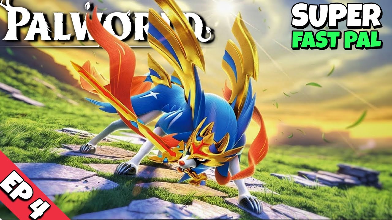 Capturing The Super Fast Pokemon😱 | Palworld Gameplay #4 - YouTube