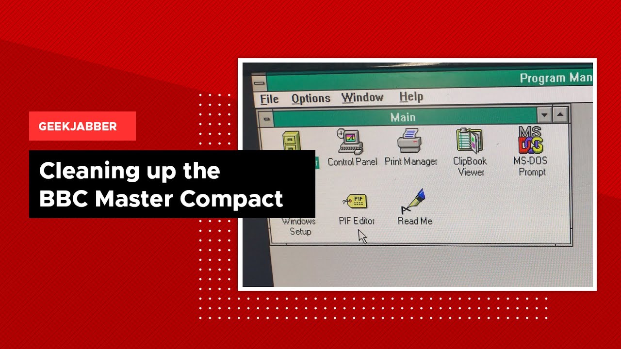 Cleaning Up the BBC Master Compact - YouTube