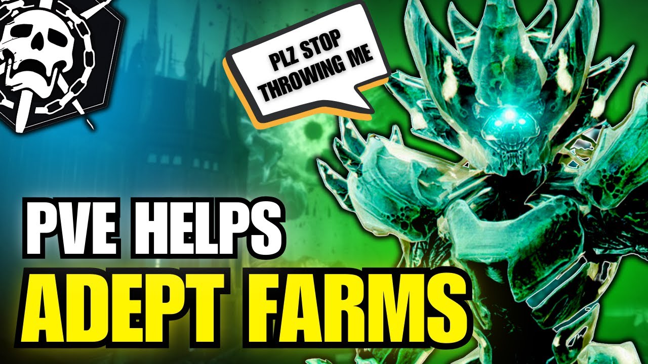 🔴DESTINY 2 - ADEPT WEAPON FARM CROTA CHEESE AND PVE HELPS! - YouTube