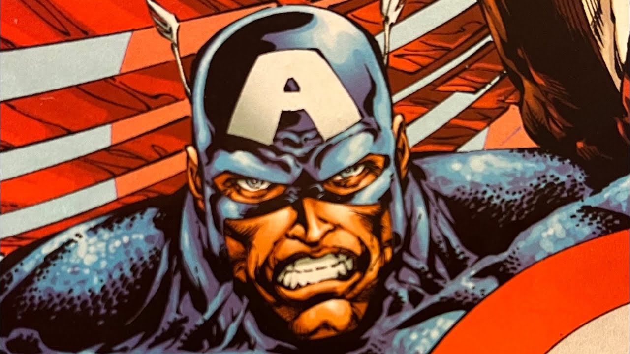 Captain America! For a special fan of mine! He knows who he is!(also ...