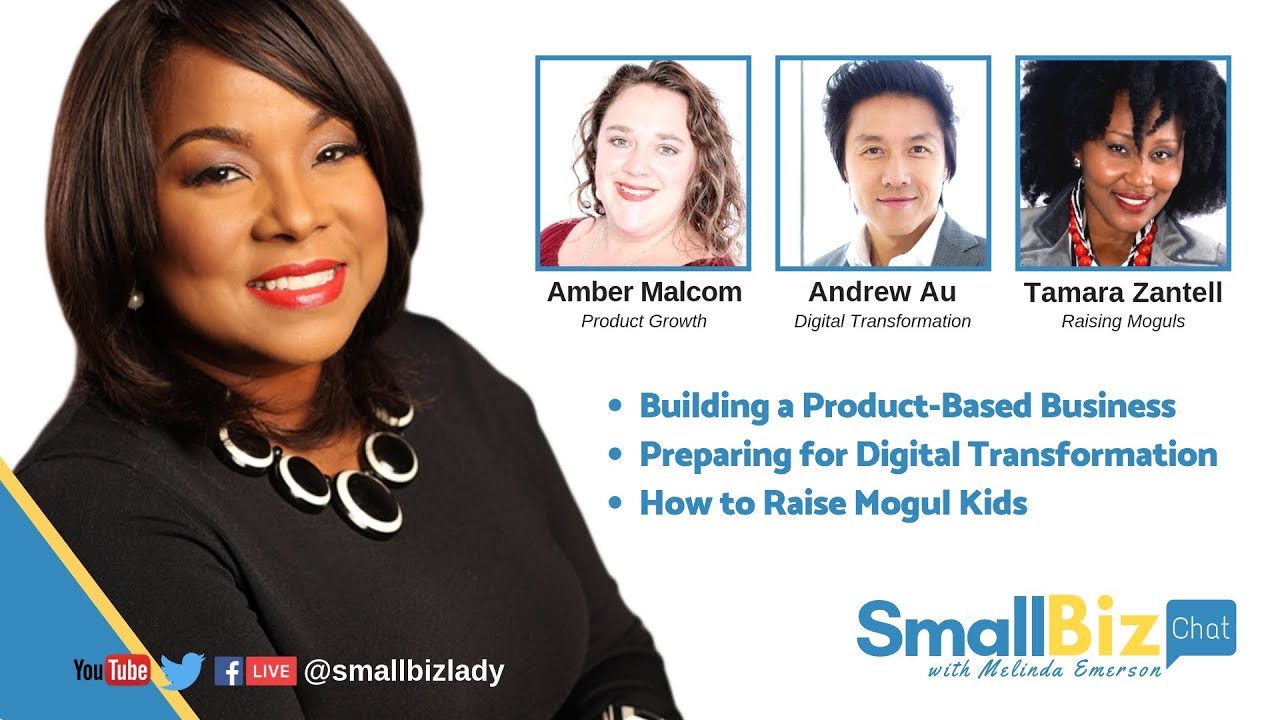 #SmallBizChat with Melinda Emerson | Amber Malcom, Andrew Au & Tamara ...