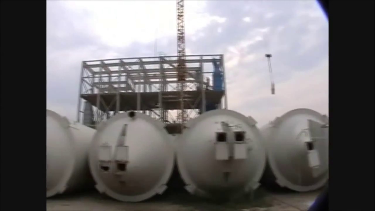 Gypsum plant - YouTube