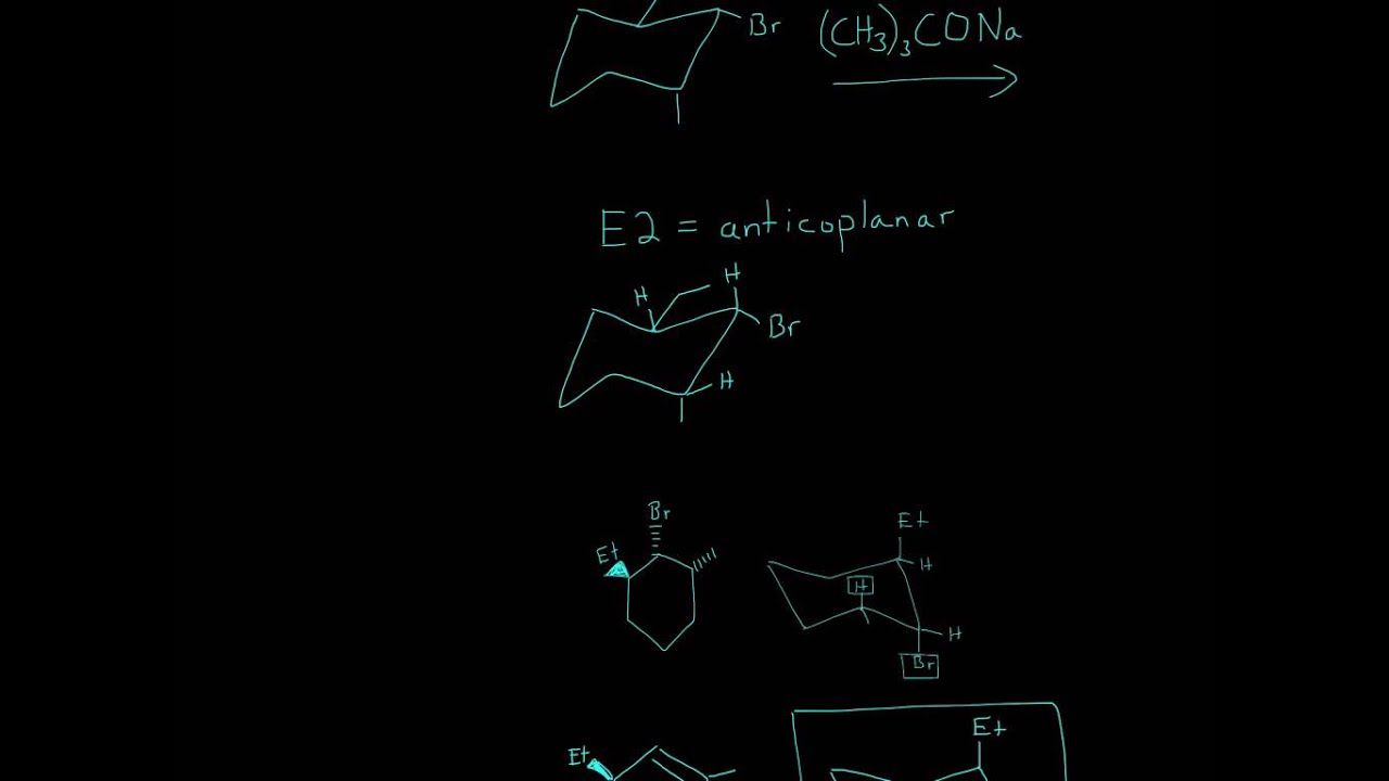 (CH3)3CONa E2 Reaction Practice 40 (Organic Chemistry) - YouTube