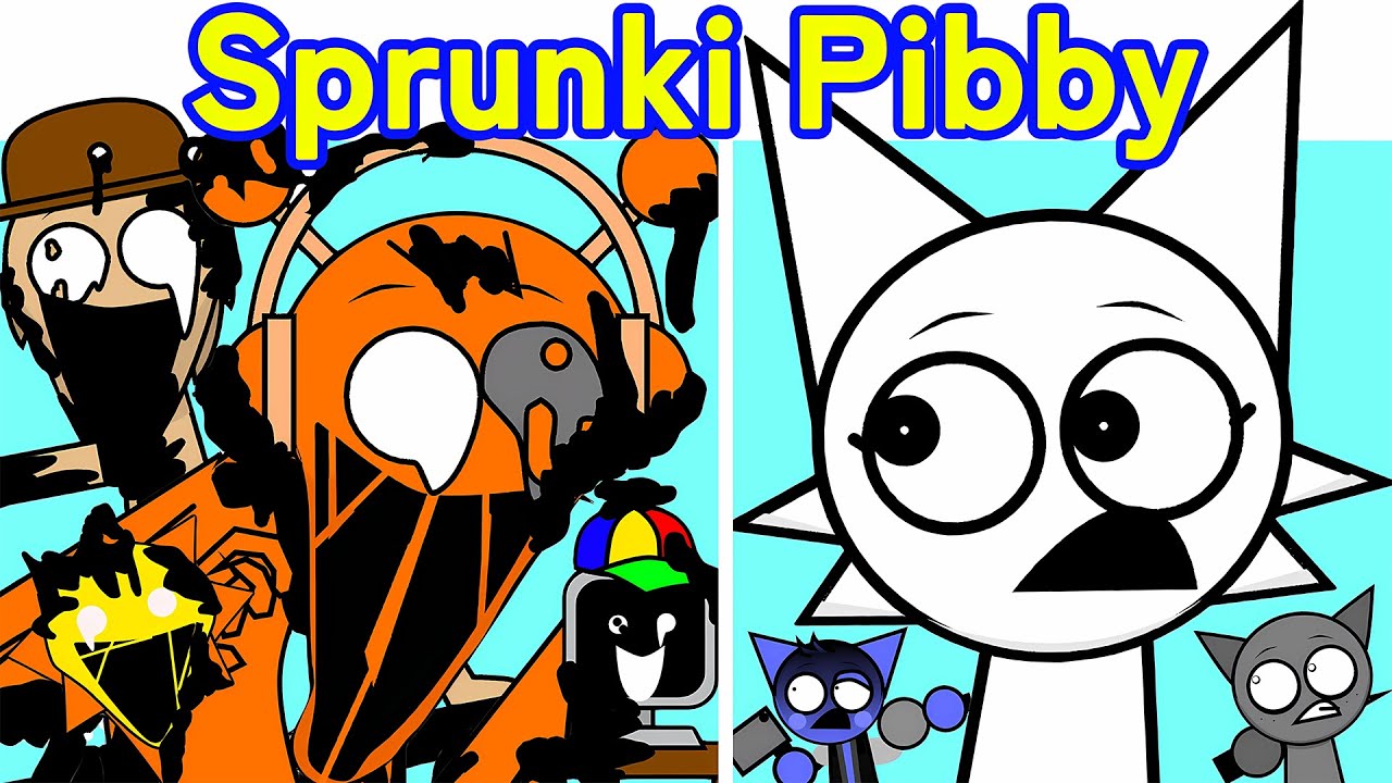Friday Night Funkin' Vs Sprunki Pibby | Wenda, Gray & BF (Incredibox ...