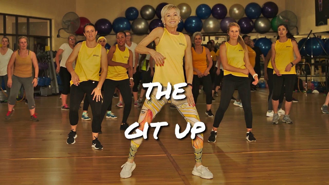 THE GIT UP - DANCE FITNESS CHOREO @MirnasAerobicStudio - YouTube