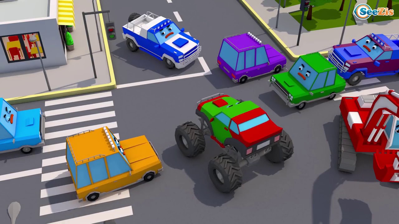 Cartoon about cars Episode 44 City Car 2018 Animation for kids - YouTube