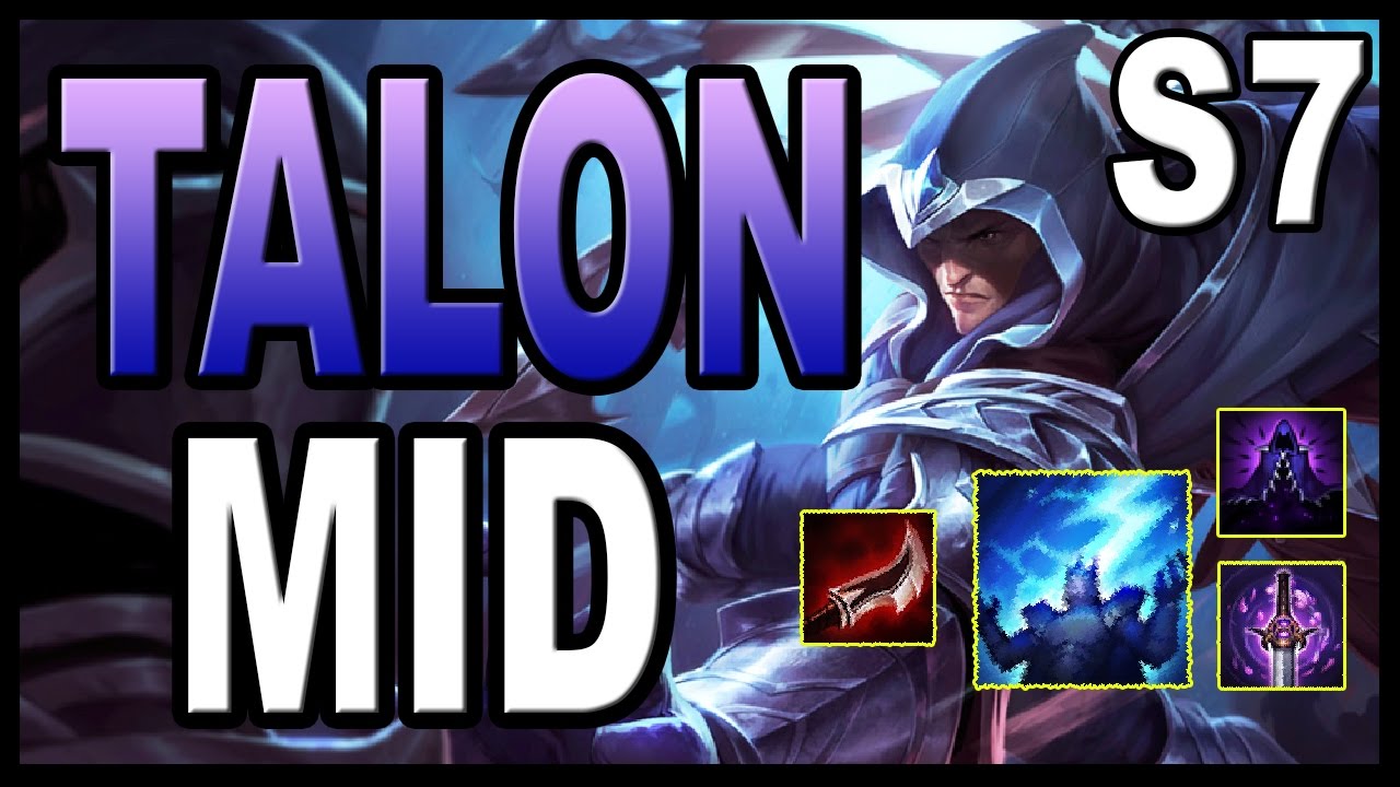 👍 INCREÍBLE ONESHOT | RUNAS - BUILD | TALON S7 JUNGLA (NO GUIA) - YouTube