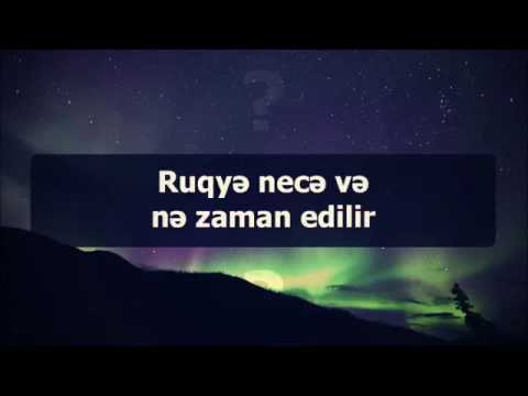 Ruqyə necə və nə zaman edilir؟ ¦¦ Veysəl [Veysel] Orucov]