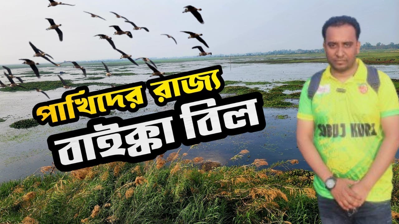 পাখি ও মাছের অভয়ারণ্য বাইক্কা বিলে পুরো একটি বিকেল কাটালাম ...