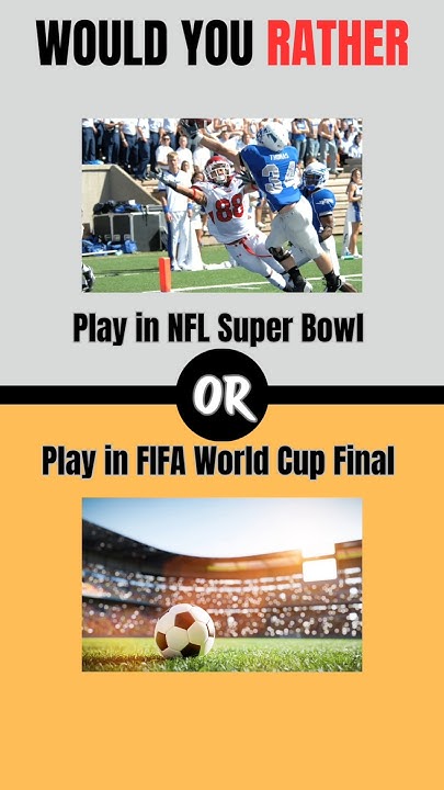 "Would You Rather? Football Edition! #shorts #wouldyourather #quiz # ...