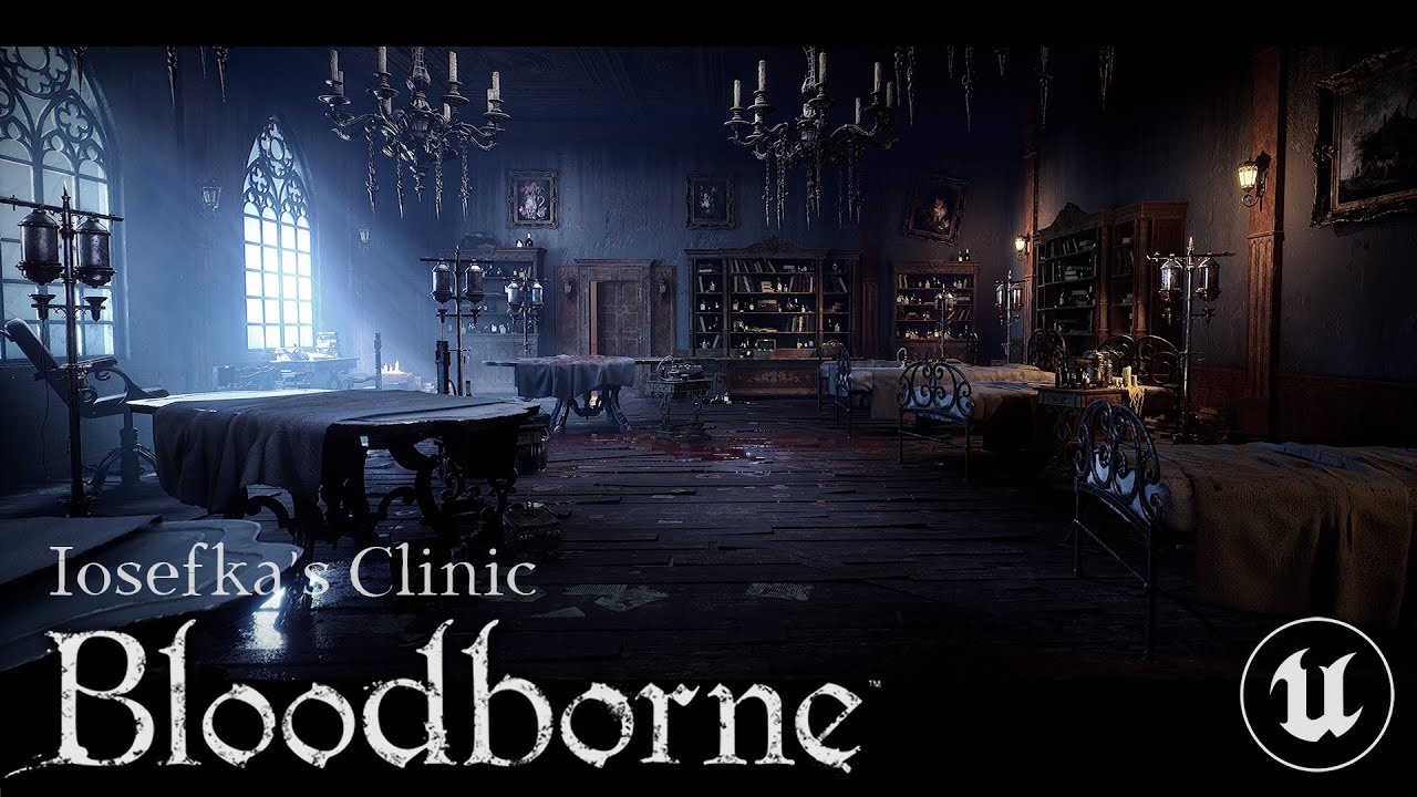 Imagine Bloodborne Iosefka's Clinic in Unreal Engine 5 - YouTube