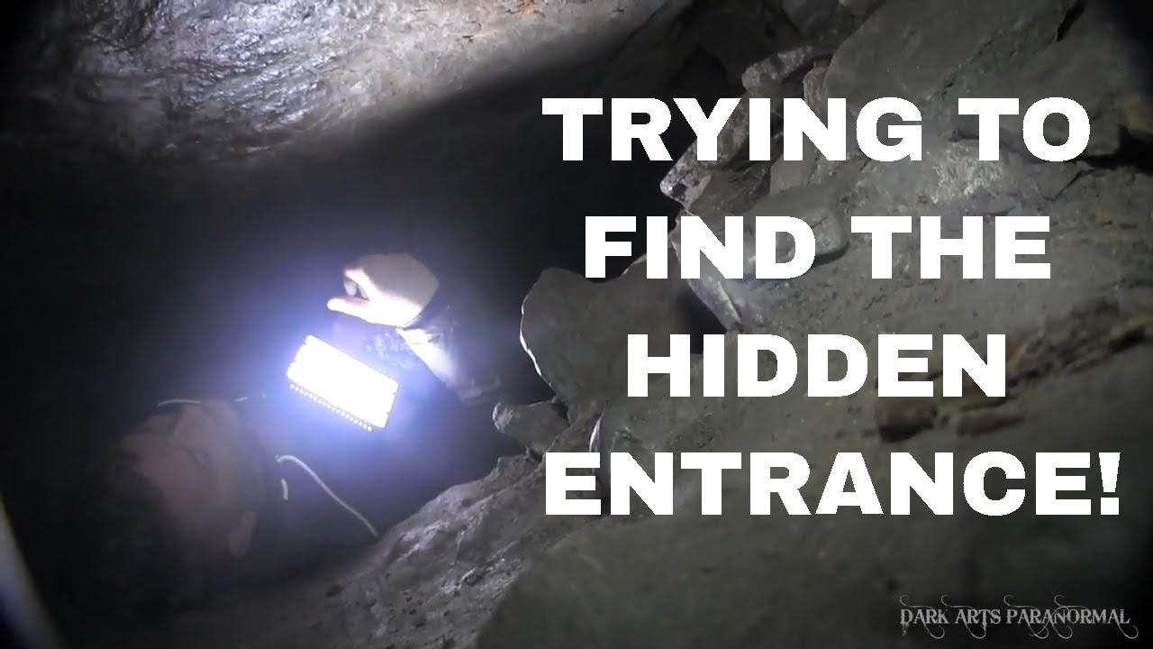 SECRET UNDERGROUND CAVE ENTRANCE CRANK CAVERNS - YouTube