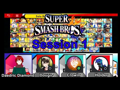 Super Smash Bros Ultimate Session 1 - Parcore Salt with Friends - YouTube