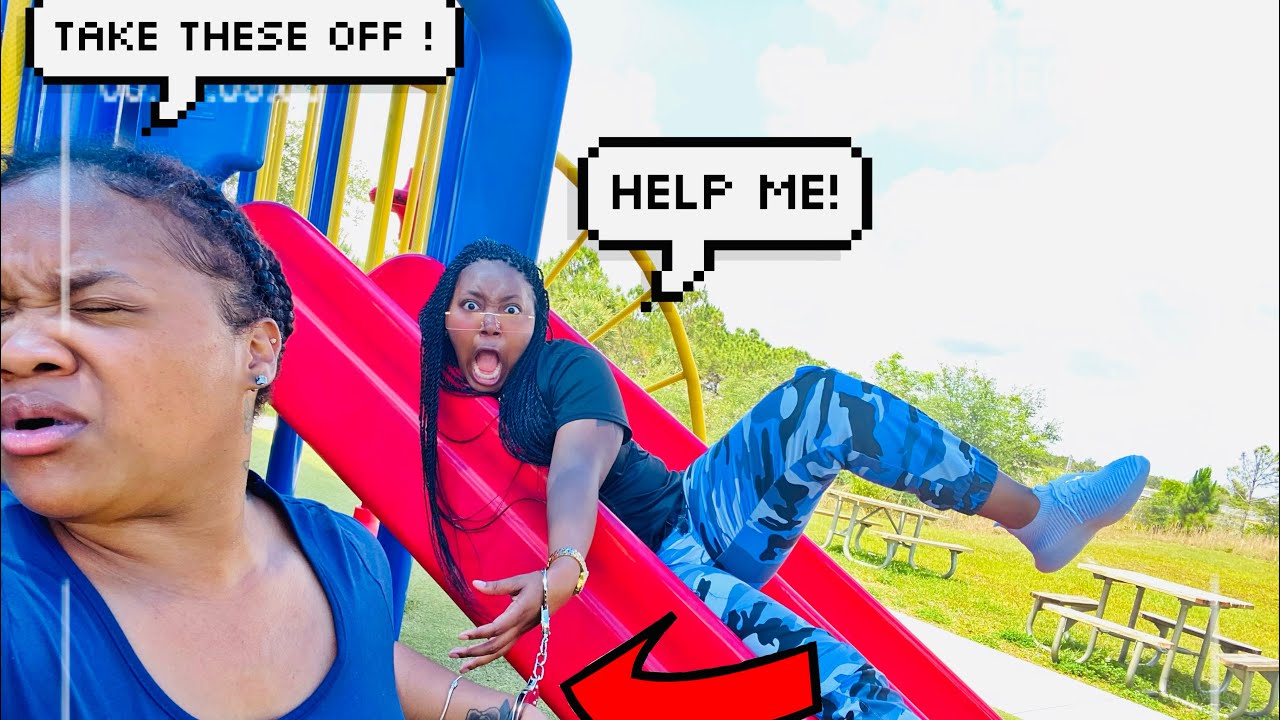 WE GOT STUCK TOGETHER😡(BAD IDEA!!) - YouTube