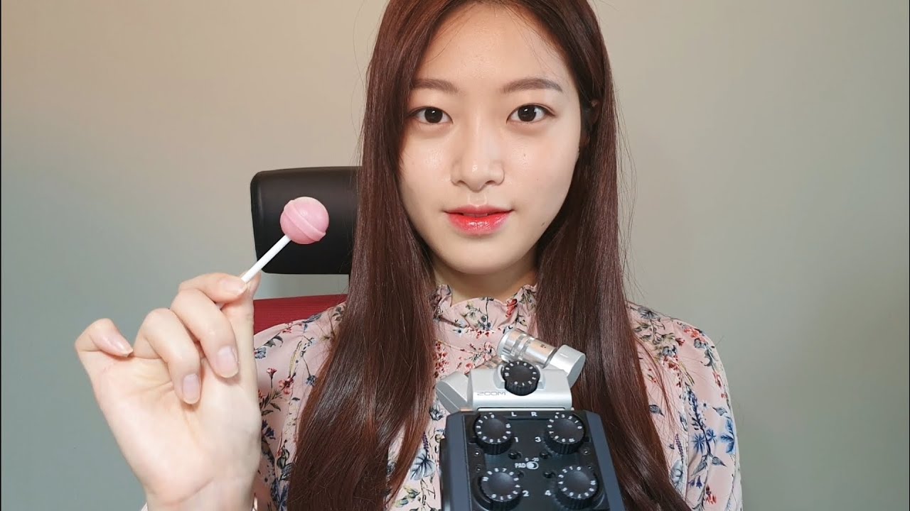 [ASMR]치아소리 가득 사탕 이팅사운드 (숨소리 많음주의)ㅣCandy Eating Sounds(teeth, breathing ...