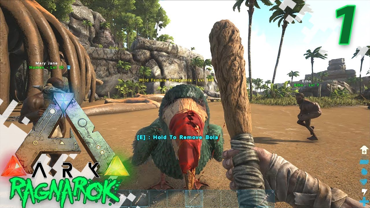 ARK: SURVIVAL EVOLVED (RAGNAROK) - Together Again! - EP01 - YouTube