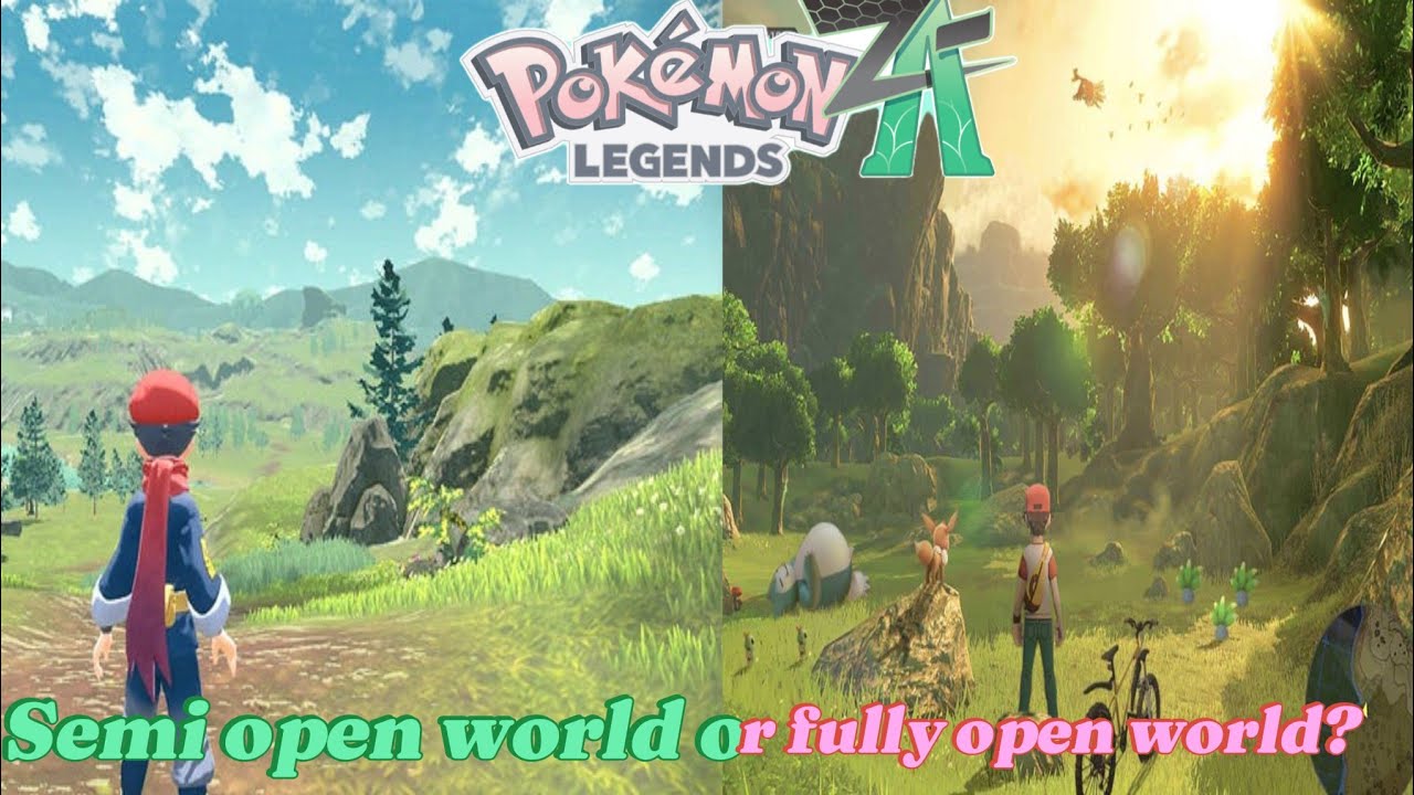 Would Pokemon Legends za be better fully open world? - YouTube
