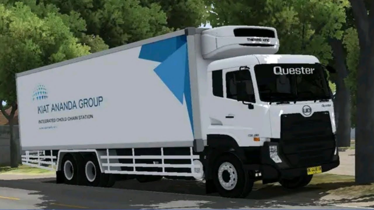 SHARE MOD DAN LIVERY TERBARU QUESTER BOX FREEZER|| - YouTube