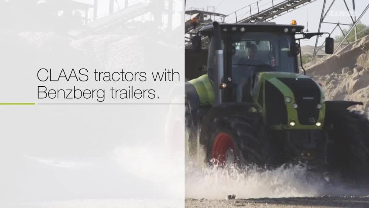 CLAAS tractors with Benzberg trailers. / 2018 - YouTube