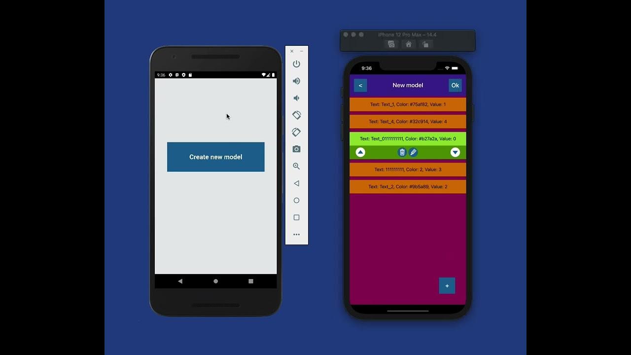 Qt/QML for iOS/Android: Data structure modelling form - YouTube