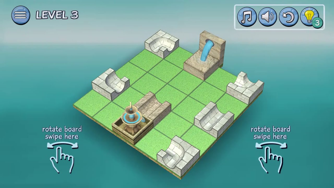 Flow Water Easy Level 03 - YouTube