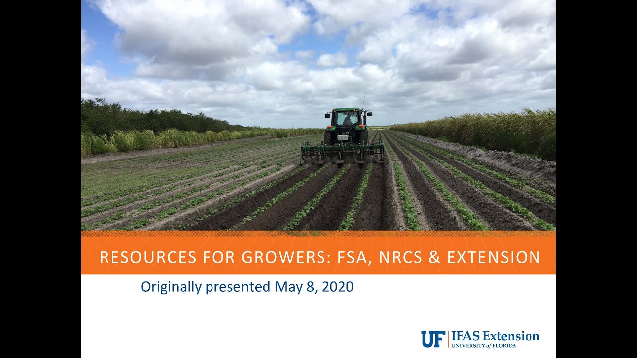 Extension-FSA-NRCS webinar May2020 - YouTube