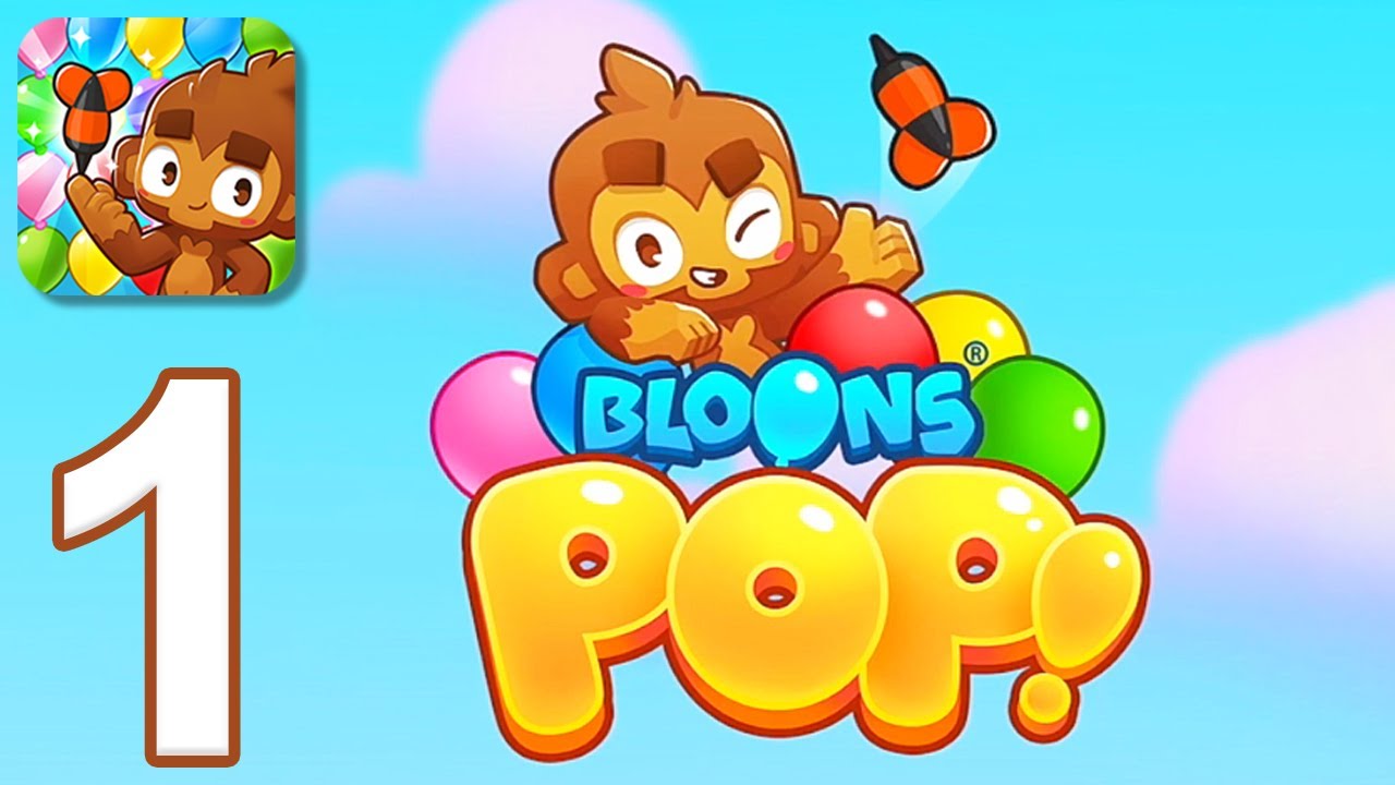 Bloons Pop - Gameplay Walkthrough Part 1 - Tutorial: Levels 1-10 (iOS ...