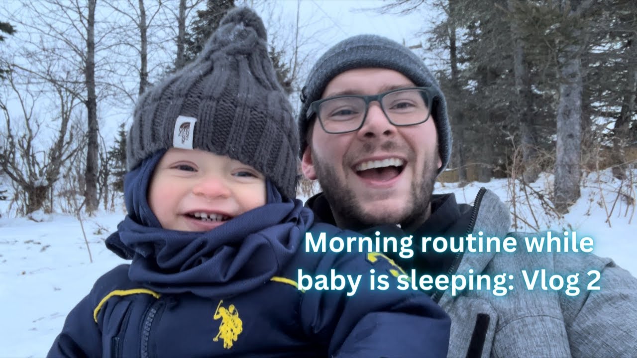 Stay at home dad: Morning routine while baby sleeps. - YouTube