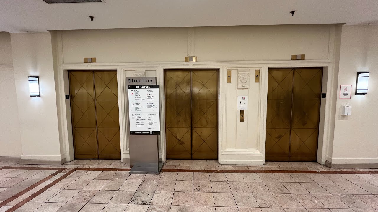 Vintage Westinghouse Elevators At Macy's In Center City Of Philadelphia ...