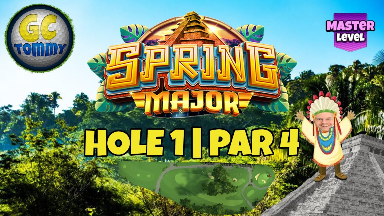 Master, QR Hole 1 - Par 4, EAGLE - Spring Major Tournament, *Golf Clash Guide* - YouTube