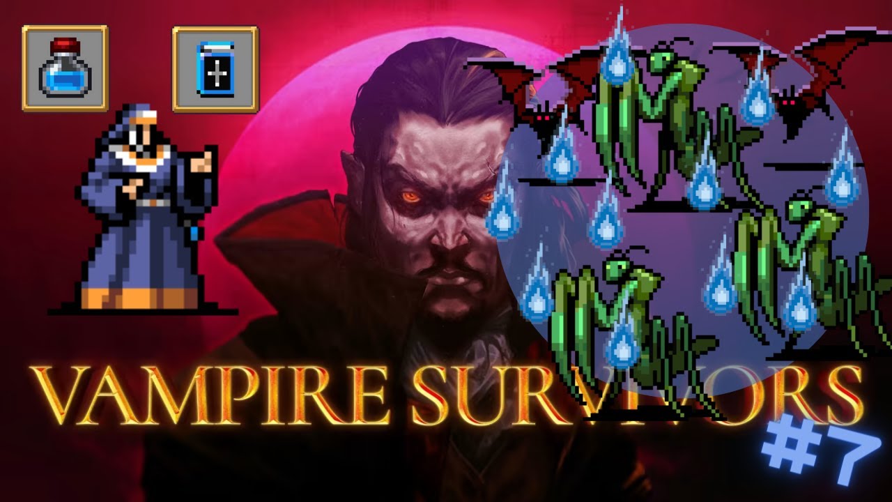 Why does my Santa Water have a GIANT RANGE?? - Vampire Survivors - YouTube