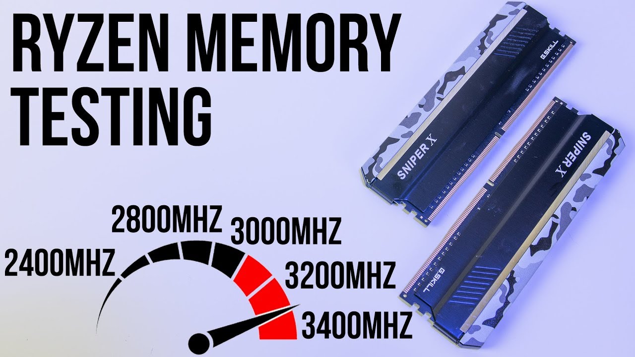 Is Faster Memory Worth It? Ryzen Gaming Benchmarks - YouTube