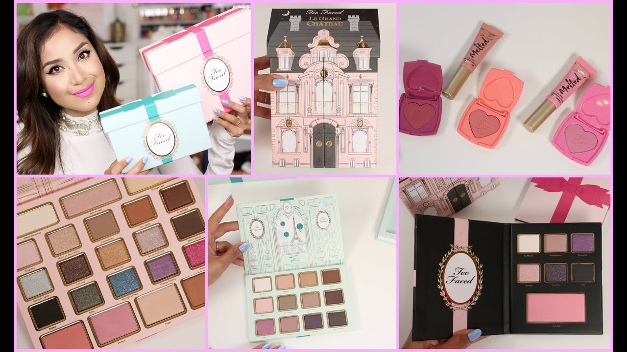 Unboxing: Too Faced Christmas in Paris 2015 Collection - YouTube