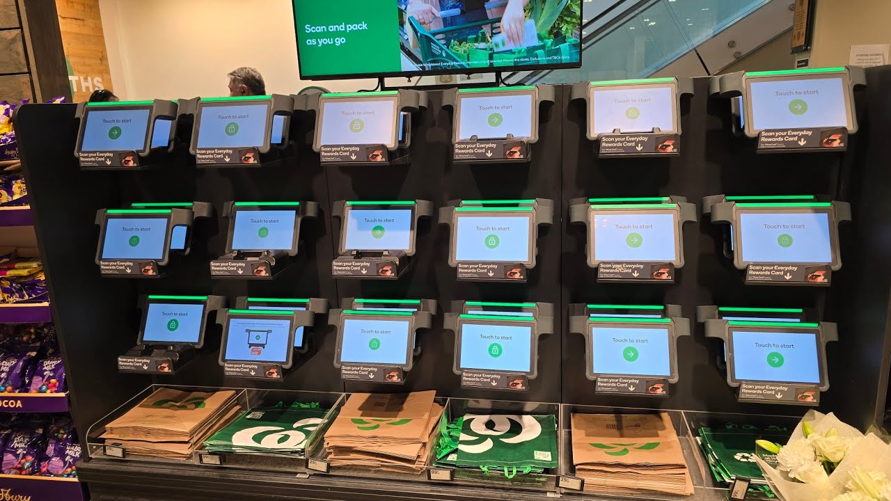 🏊‍♀️🚿🛒🍽 Swim & Grocery Shop @ Not Quite Amazon Go Style Woolies Ln Cove ...