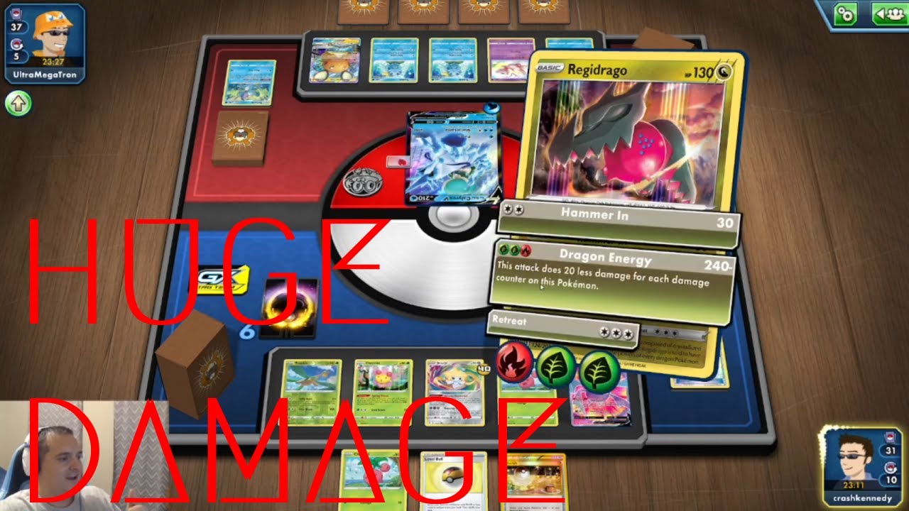 PTCGO - Best Single Prize Deck? Regidrago - YouTube