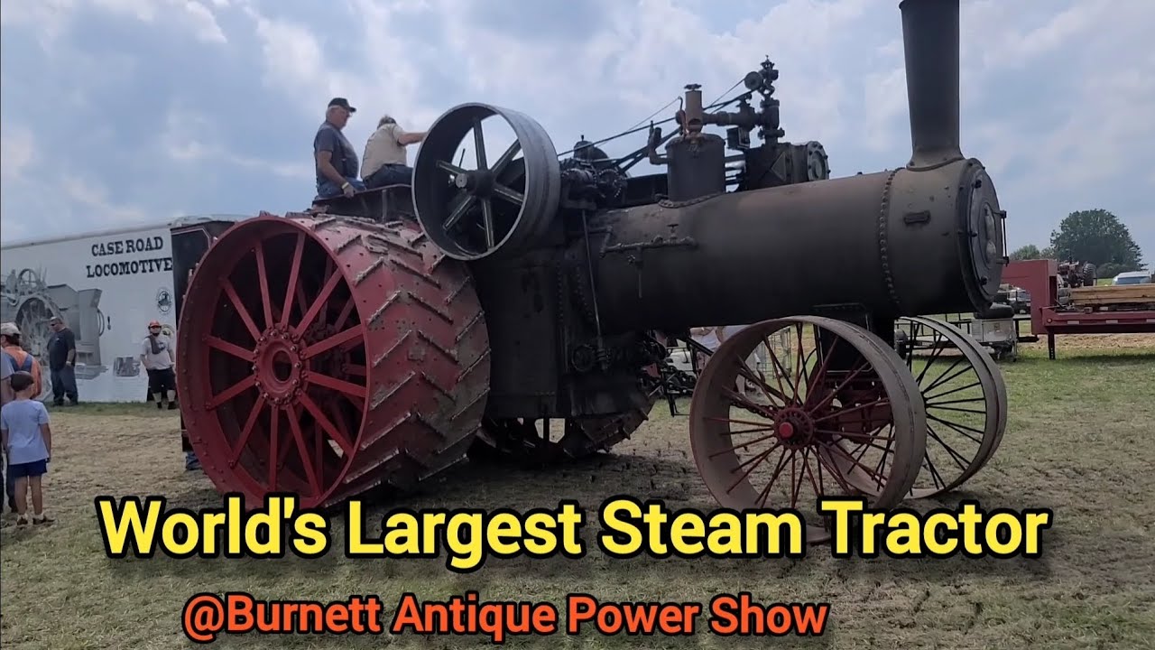 Fun at the Burnett Antique Power Show 2023 - YouTube