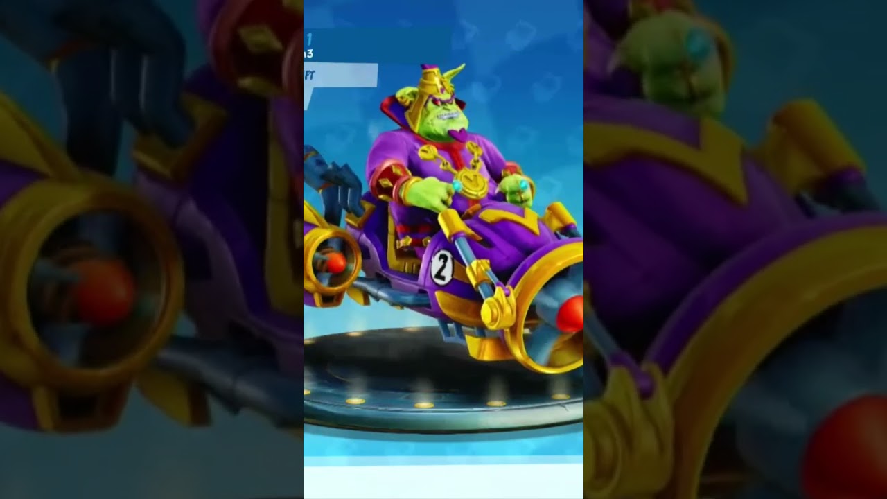 Emperor Velo XXVII Idle Animation - Crash Team Racing Nitro-Fueled ...